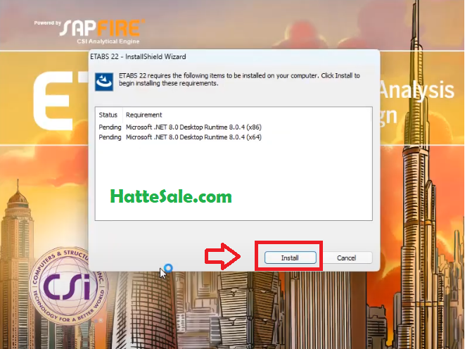 Download Etabs v22 - Hướng dẫn tải Etabs v22 và cài đặt Etabs v22